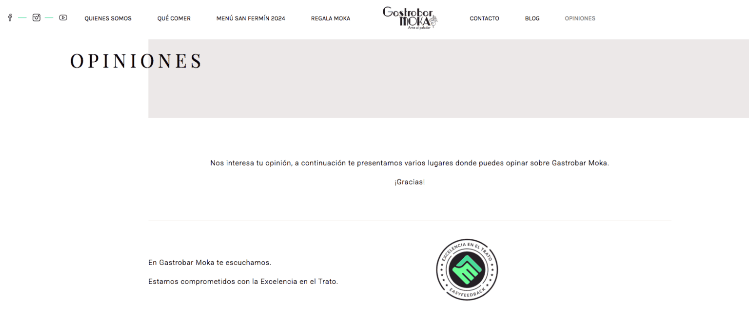 Gastrobar Moka enhances active listening with EasyFeedback