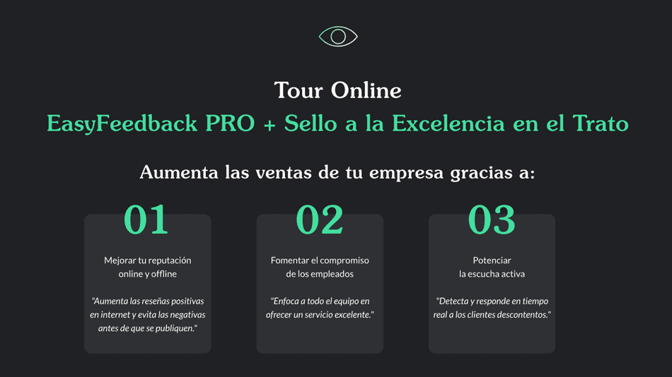 EasyFeedback PRO Tour online